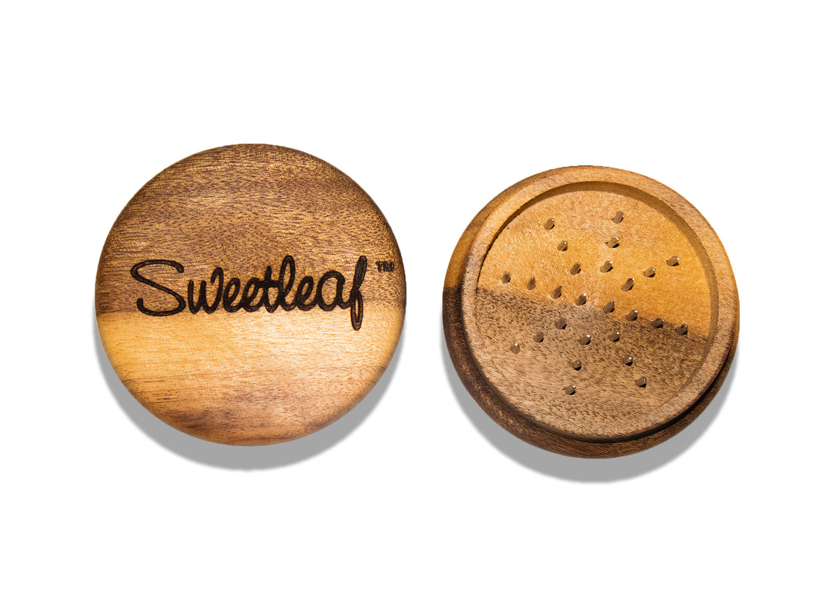 Wood Party Size Grinder – Sweetleaf Grinders